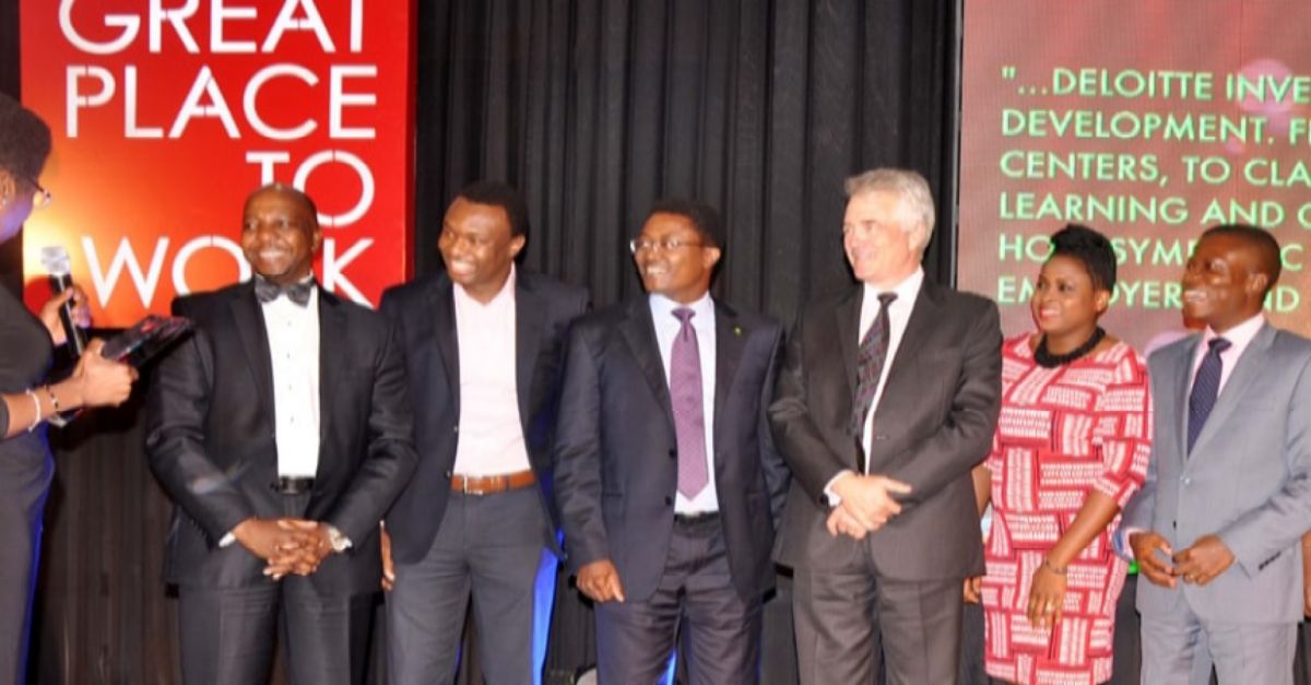 Deloitte named the Best Company to Work for in Nigeria | Akintola ...